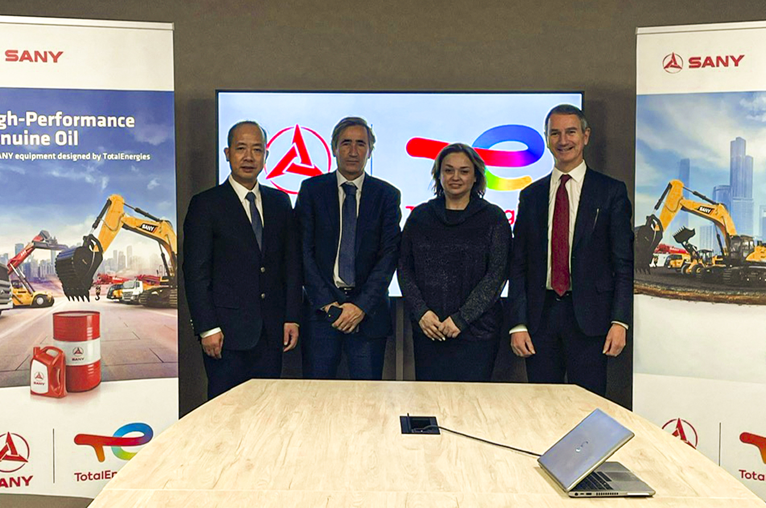GLOBAL COOPERATION AGREEMENT WITH TOTALENERGIES LUBRIFIANTS – SANY Europe